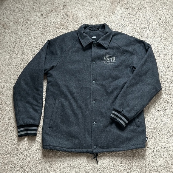 Jackets & Coats | Vans Quiltedlined Varsity Jacket | Poshmark